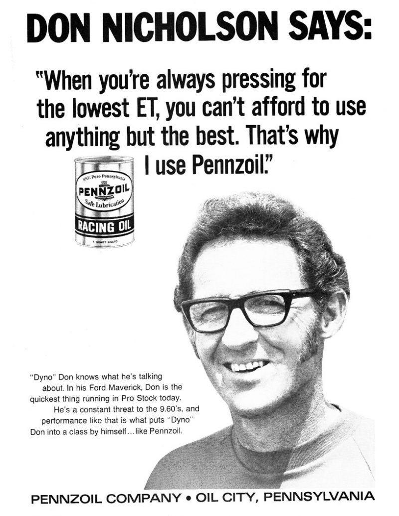 Dyno Don Nicholson - See Him in Advertising - Official Gallery