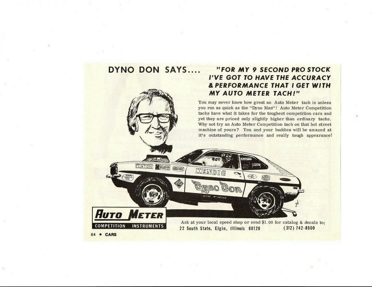 Dyno Don Nicholson - See Him in Advertising - Official Gallery